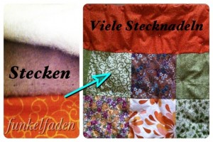 Nähanleitung - Einfache Patchworkdecke nähen für Anfänger