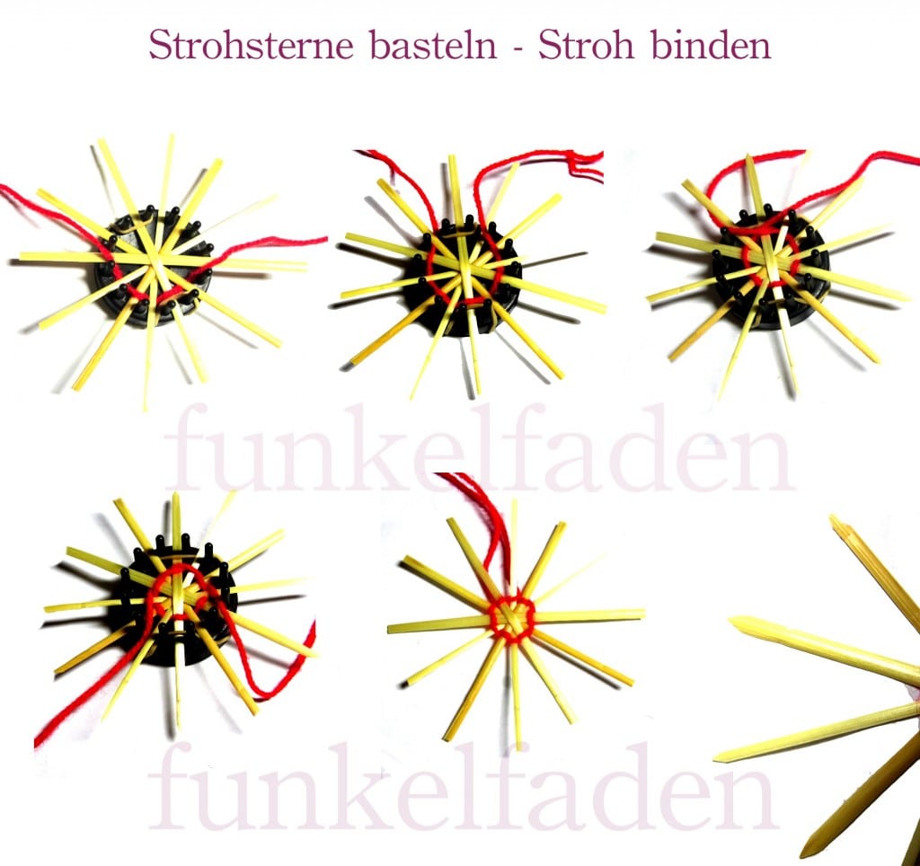 Strohsterne Basteln Anleitung Pdf