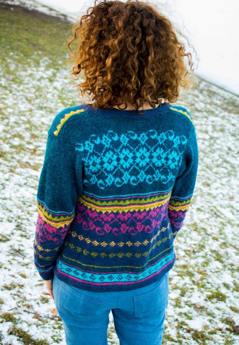 DIY - Strickjacke nach kostenfreiem Muster stricken