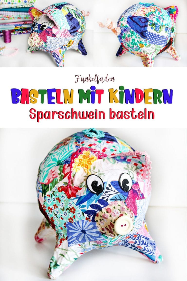 Basteln mit Kindern - 10 einfache Bastelideen - Funkelfaden