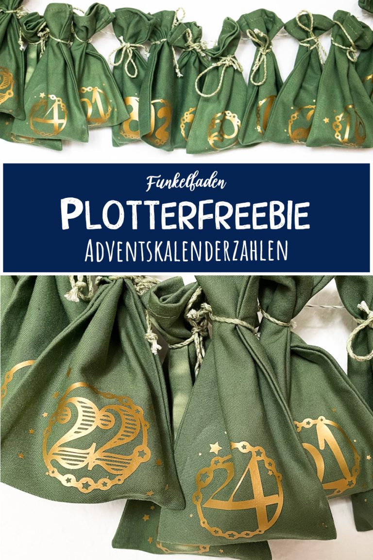 Plotter Ideen und Plotter Freebies - Funkelfaden