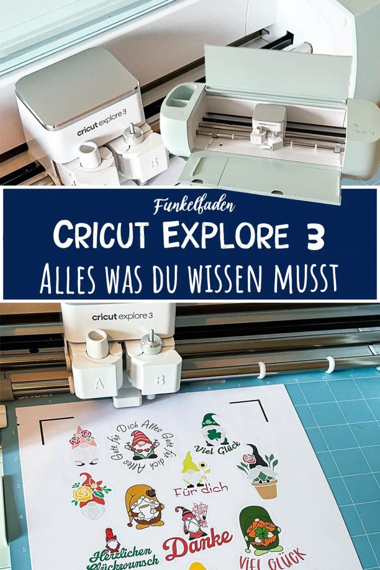Cricut Design Space Tutorial: Mehrfarbige Plotterdateien erstellen | Funkelfaden