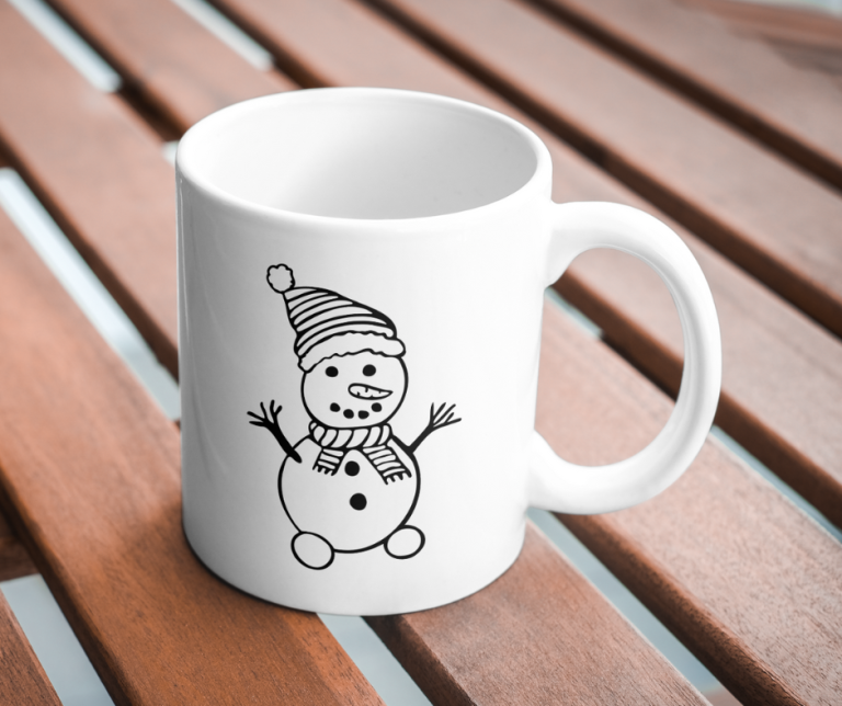 Schneemann Plotterdatei kostenlos - Funkelfaden