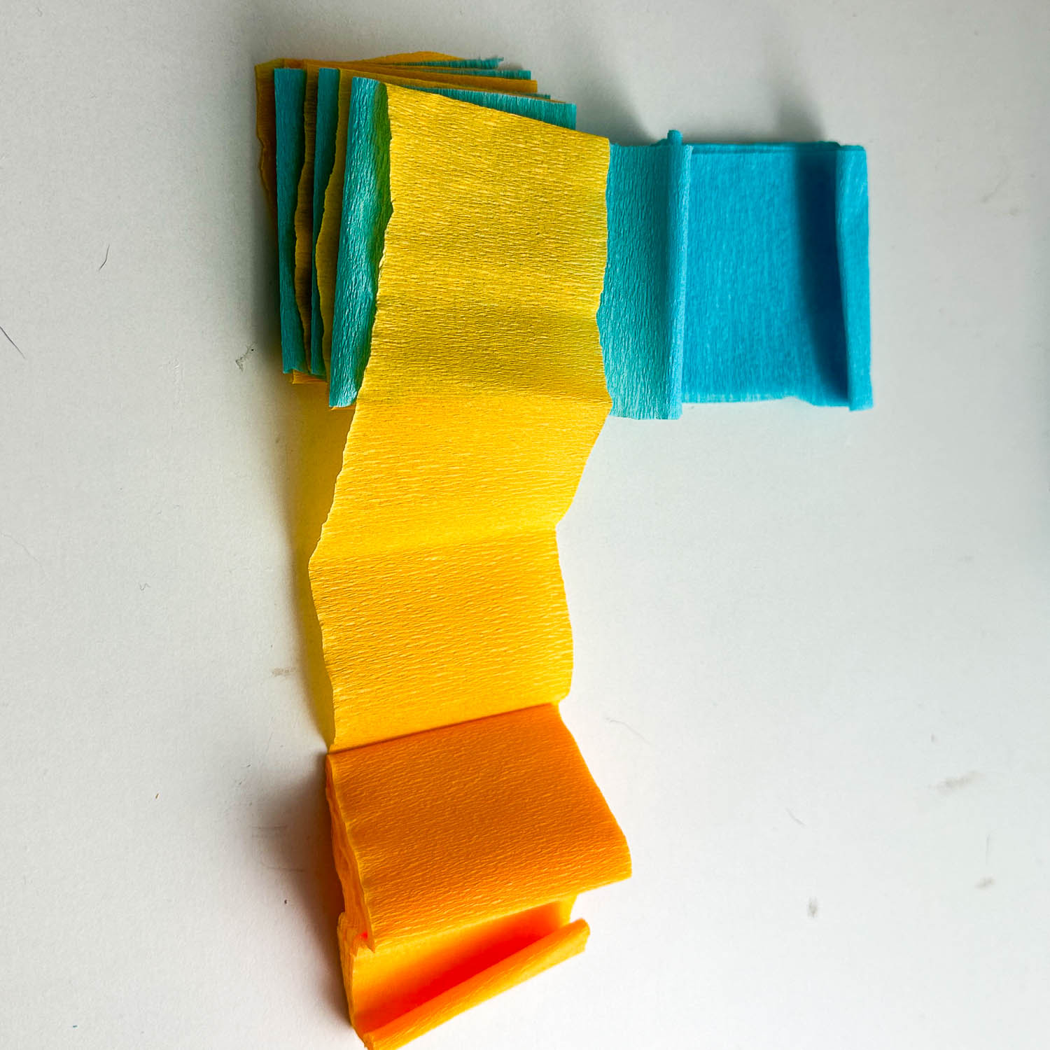 Girlande Aus Krepppapier Basteln