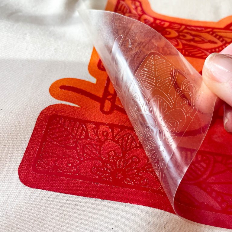 Plotter trifft Stoffmalfarbe - Funkelfaden