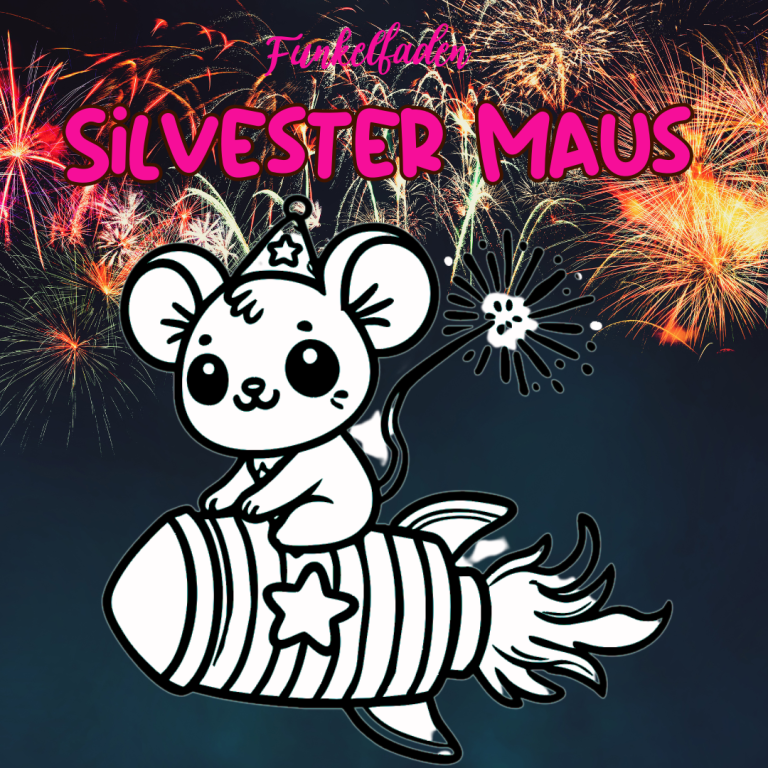 Silvester gratis Plotterdateien - Funkelfaden